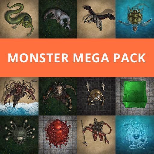 Monster Mega Pack 1 – Jan Loos - Tabletop RPG Creations