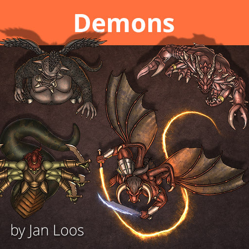 Demons – Jan Loos - Tabletop RPG Creations